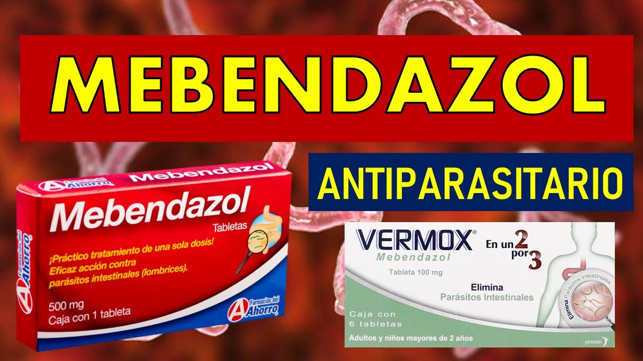 Mebendazol tableta — sin receta en línea